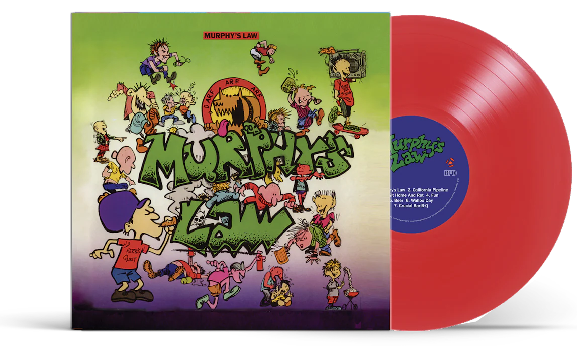 Murphy's Law - Murphy's Law (Color Vinyl, Red) – Joco Records