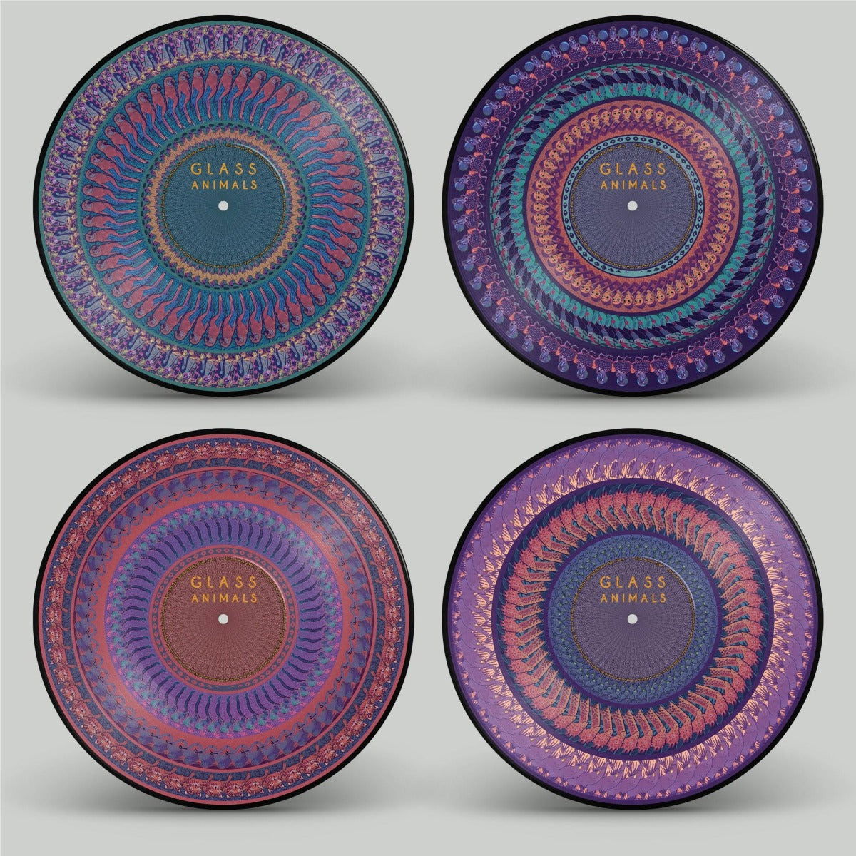 Glass Animals - Zaba (Zeotrope Limited Edition, Picture Disc) (2 LP ...