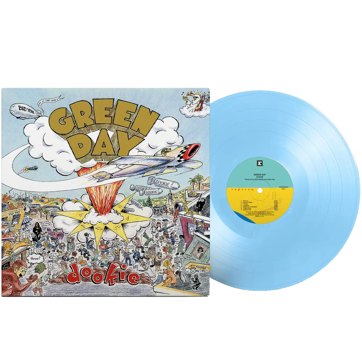Green Day - Dookie (30th Anniversary, Blue Vinyl) (LP) – Joco Records