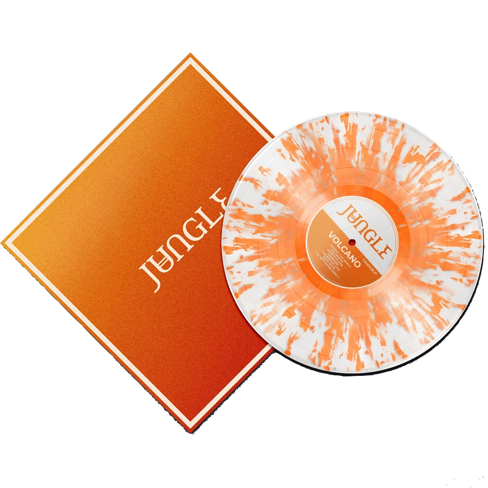 Jungle - Volcano (Indie Exclusive, Clear & Orange Splatter Vinyl) (LP ...