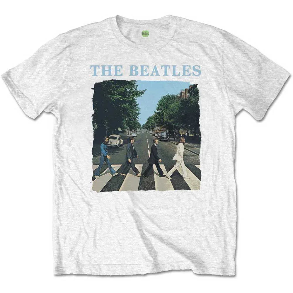 The Beatles - Abbey Road Crossing & Logo Tee (T-Shirt) – Joco Records