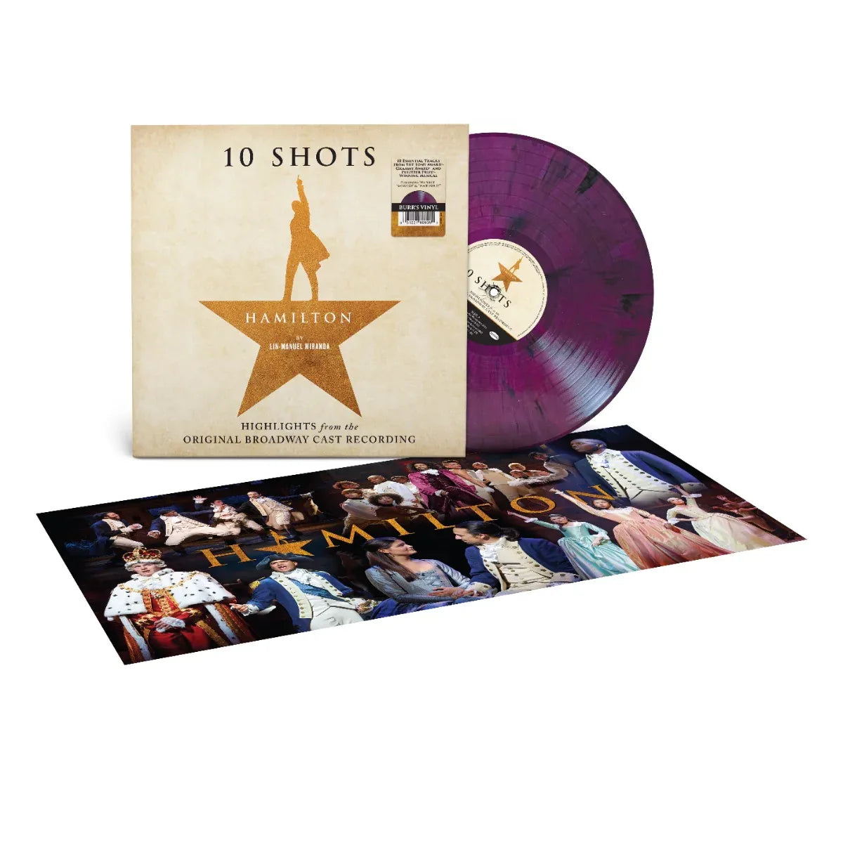 Lin-Manuel Miranda Leslie Odom Jr. Phillipa Soo Da - Hamilton: 10 Shot ...