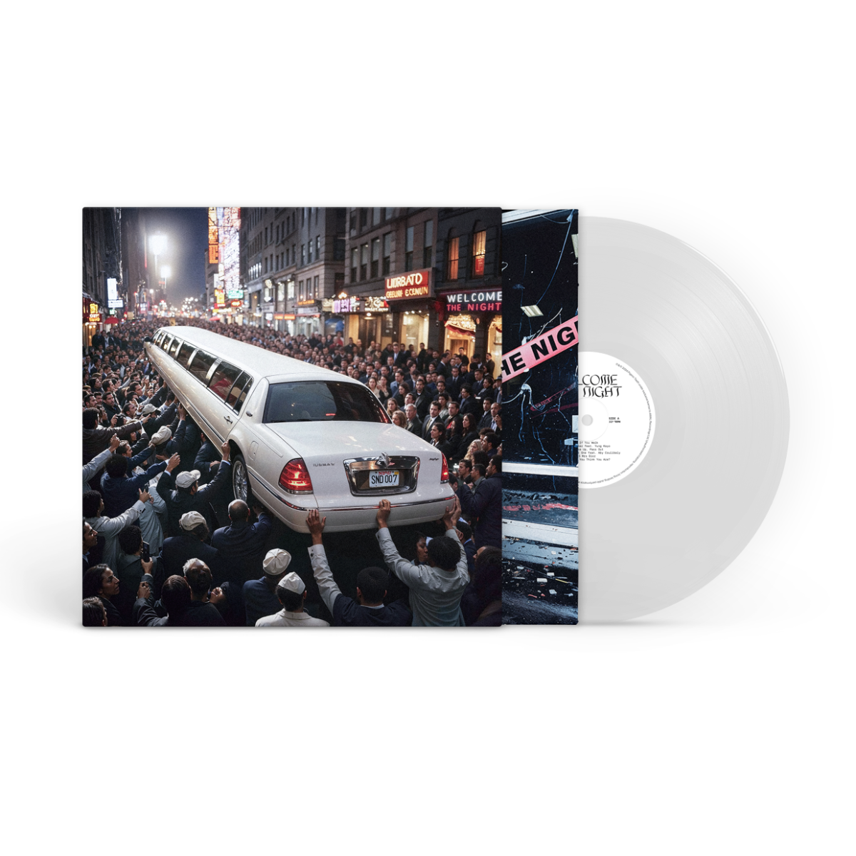 Sad Night Dynamite - Welcome The Night (Indie Exclusive, Clear Vinyl ...